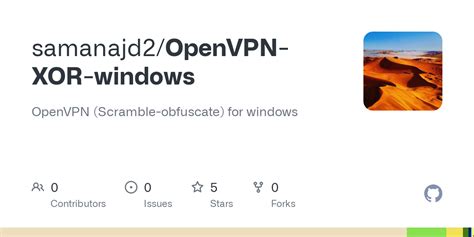 Releases Samanajd Openvpn Xor Windows Github