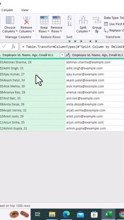 Interview Question 88 Split Data With Delimiter Youtube