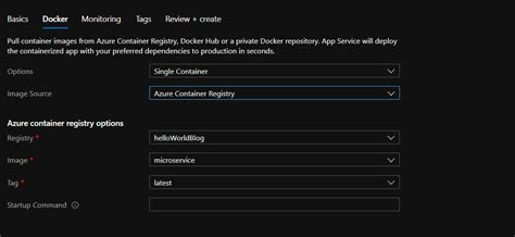 Microservices In Go Part Viii Deploy To Azure Using Acr And App Service Hello World