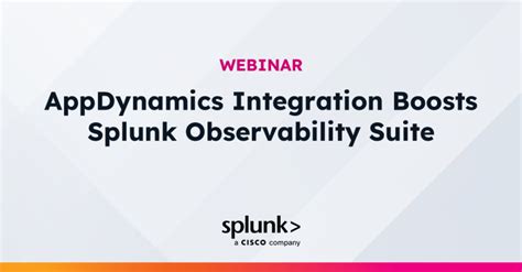 Splunk Appdynamics Roadmap Webinar Virtual Event Splunk Preet Gaur