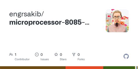 Github Engrsakibmicroprocessor 8085 Simulator