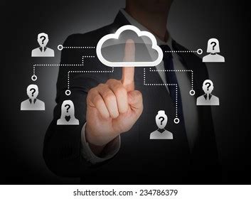 Cloud Computing Social Network Stock Photo 234786379 Shutterstock