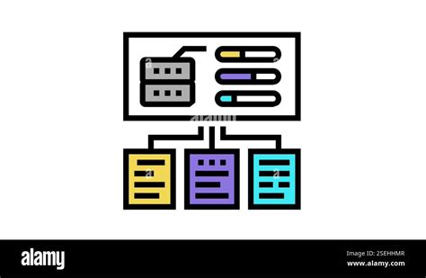 Testing System Color Icon Animation Stock Video Footage Alamy