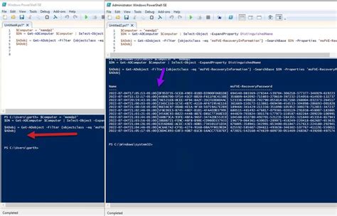 Retrieve Bitlocker Key From Active Directory Using Powershell Genspark