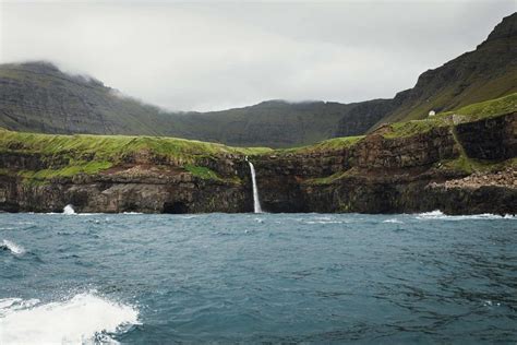 Múlafossur Waterfall Boat Tours Faroe Islands ~ Seatravel