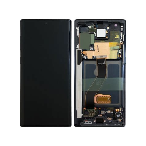 Samsung Galaxy Note 10 Plus Replacement Screen Aura Black GA Tech