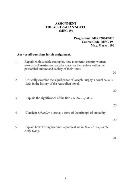 Ignou Meg 019 Solved Assignment 2024 25 English Medium Ignou Solved