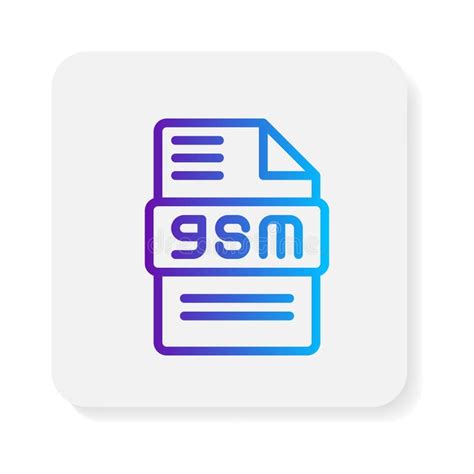 Gsm Flat Icons Files Type Document Extension Symbol Icon Can Be Used For Website Ui And