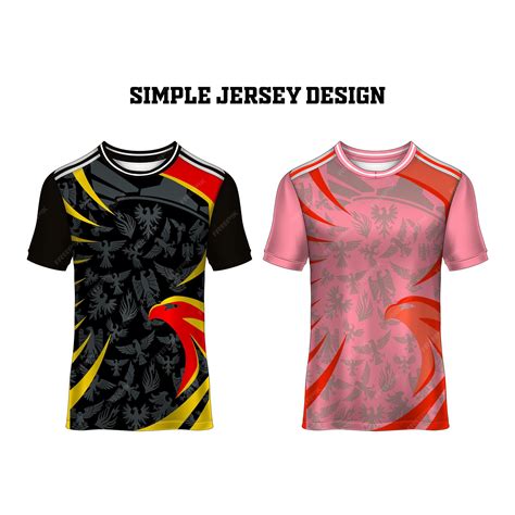 Premium Vector Jersey Design Vector Template