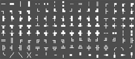 Pixel Font Basic Latin Latin 1 Box Drawing OpenGameArt Org