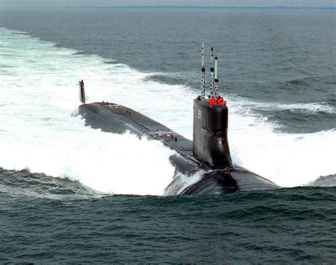 Navy Seawolf Class Sub Crashed Into Underwater Mountain Close To China