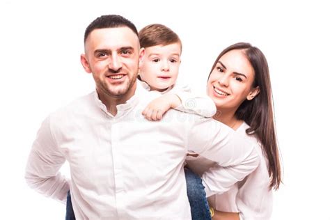 Famiglia Felice Madre Padre E Figlio Immagine Stock Immagine Di Divertimento Colore 70988061