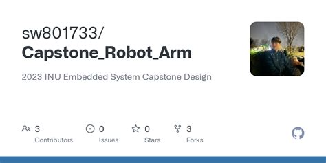 GitHub Sw Capstone Robot Arm INU Embedded System Capstone Design