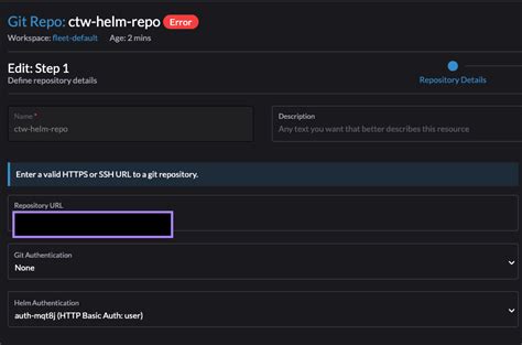 Unable To Add Git Repo With Basic Auth Secret `failed To Look Up