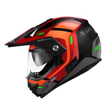 Moto X Helm X Road Free Ride Evangelion Unit 2 02 Red Titip Jepang