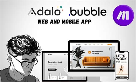 Develop Adalo Bubble Io Glide Buildfire Website Web App Saas Mvp Mobile App Xano By Adekunle0100