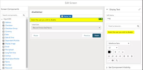 Disable User Flow Certifycrm