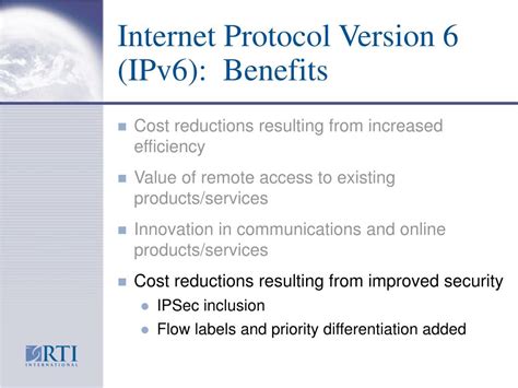 PPT Could IPv Improve Network Security And If So At What Cost PowerPoint Presentation