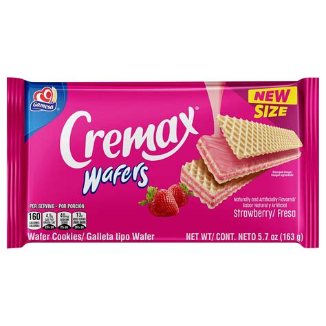 Gamesa Strawberry Sugar Wafer Cookie 5 7 Ounce Grocery