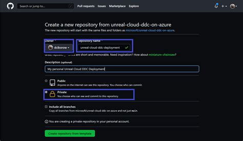 Set Up Unreal Cloud Ddc By Using Github Azure Gaming Microsoft Learn