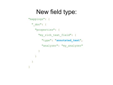 Annotated Text Feature In Elasticsearch Ppt