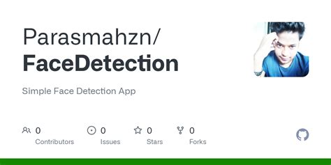 Github Parasmahznfacedetection Simple Face Detection App