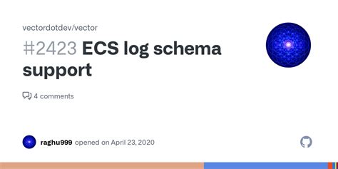Ecs Log Schema Support Issue Vectordotdev Vector Github