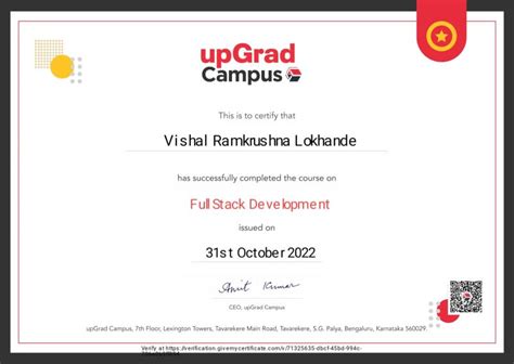 Vishal Lokhande On Linkedin Connections Upgrad Upgradcampus