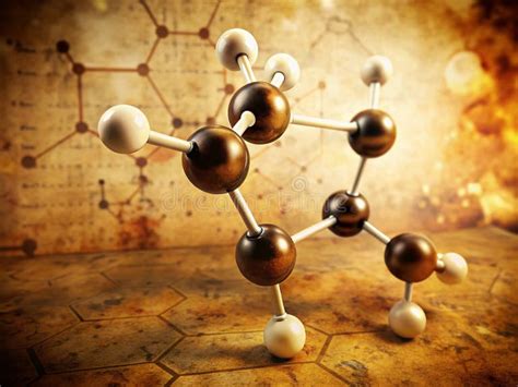 Exploring The Chemical Structure And 3d Model Of Vintage Methylamine A