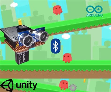 Ejecute Jump Game Usando Unity Bt Arduino Sensor Ultrasónico 14