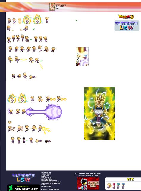 Sprite Cabba Ssj 2 By Carlosprite On Deviantart