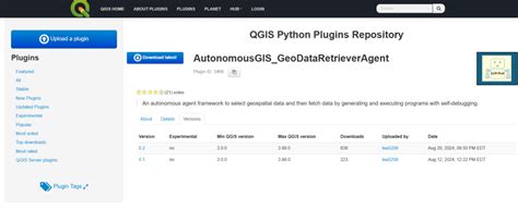 Autonomous Gis Data Retrieval Agent Geoinformation And Big Data Research Laboratory