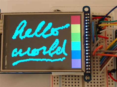 28 18 Bit Color Tft Lcd With Touchscreen Breakout Board Ili9325 Id