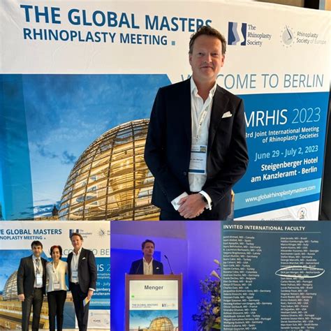 Dirk Jan Menger On Linkedin Im Honored To Be Invited At “the Global Masters Rhinoplasty