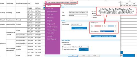 Zebra Striping For Rows And Swimlanes For Onepager For Version