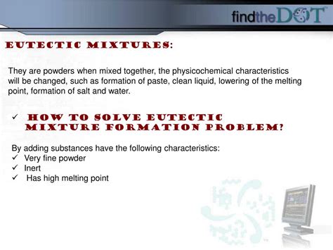 Ppt Lab 6 Eutectic Mixture Preparation And Control Powerpoint