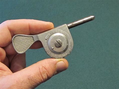 1897 Old Vtg STARRETT Speed Indicator Tachometer Antique Rare