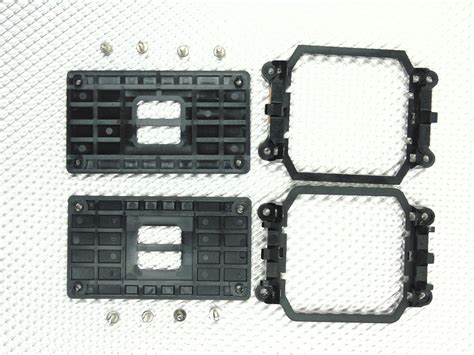Used Lot Of 2 Amd Am2 Socket Cpu Heatsink Retention Bracket Motherboard Backplate Ubb Threads