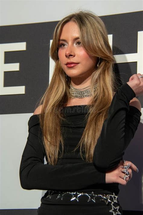 Samantha Constantini Influencer Poses Before The Media Editorial Photo