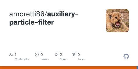 Github Amoretti86auxiliary Particle Filter