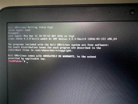Boot Kali Linux In Console Mode Command Line As It Was In Backtrack Linux How To S And Tricks