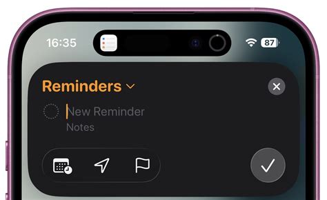 IOS Add New Reminders Faster Than Ever MacRumors Forums