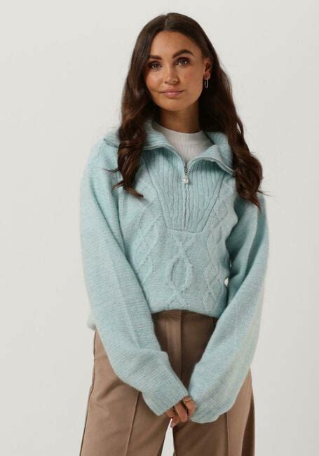 Lichtblauwe Catwalk Junkie Trui Kn Ronja Omoda