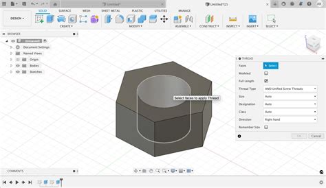How To Create Threads In Fusion 360 Fusion 360 Blog