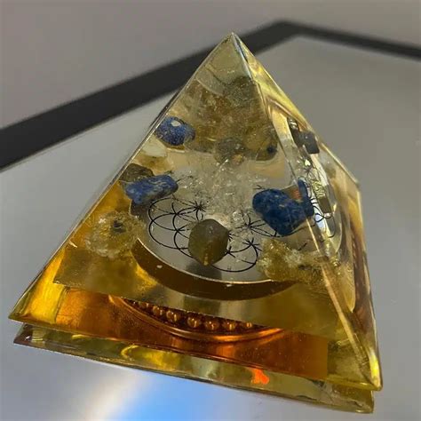 Orgone Machine Orgone Generator 60mm Clear Quartz Oasis Beads