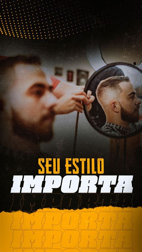 Post Story Barbearia Horário De Atendimento Semanal Social Media Psd