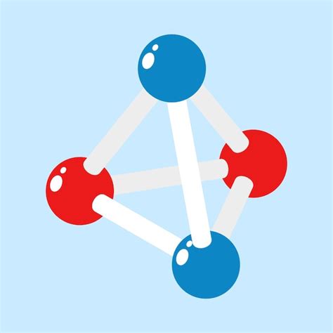 Premium Vector Vector Science Molecule Atom Icon Design