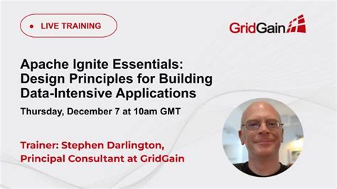 Gridgain On Linkedin Apache Ignite Design Principles For Building