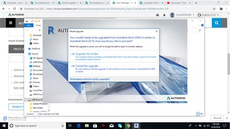 Model Upgrade Revit 2009 To 2018 And Failed To Open Document Error