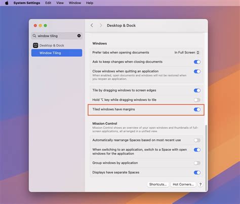 How To Turn Off The Gaps In Macos Sequoias Window Tiling